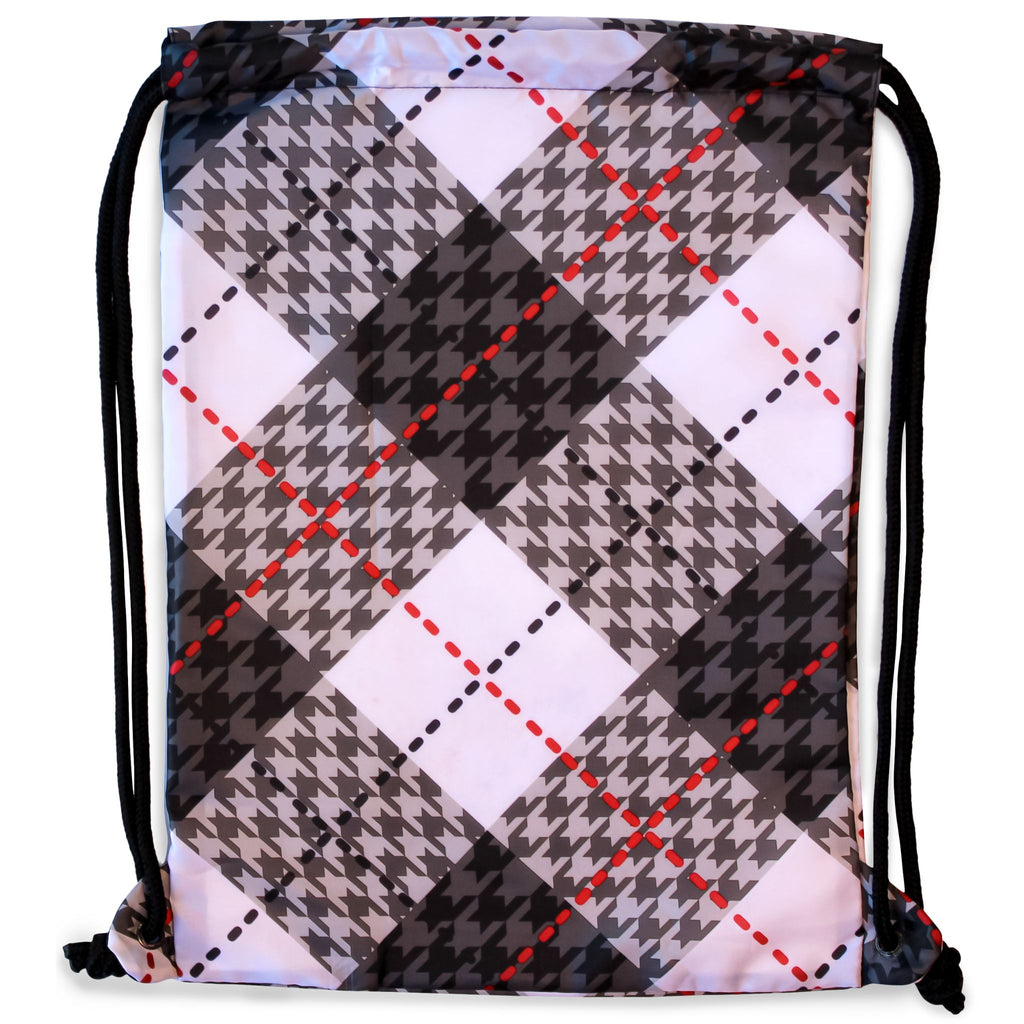 Mad for Plaid Drawstring Backpack – EnV Bags